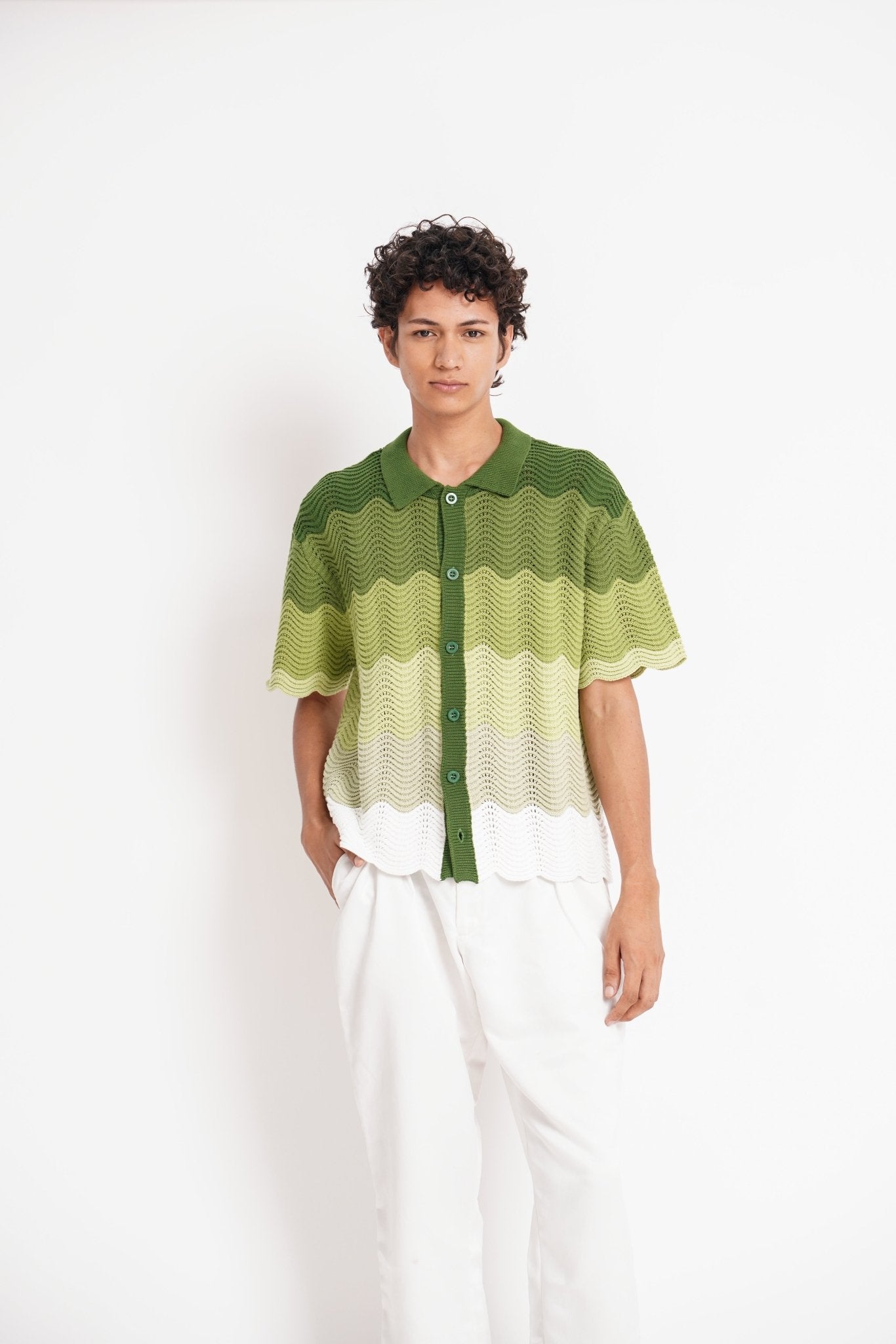 Shale Knit Gradient Shirt – Gryle Apparel